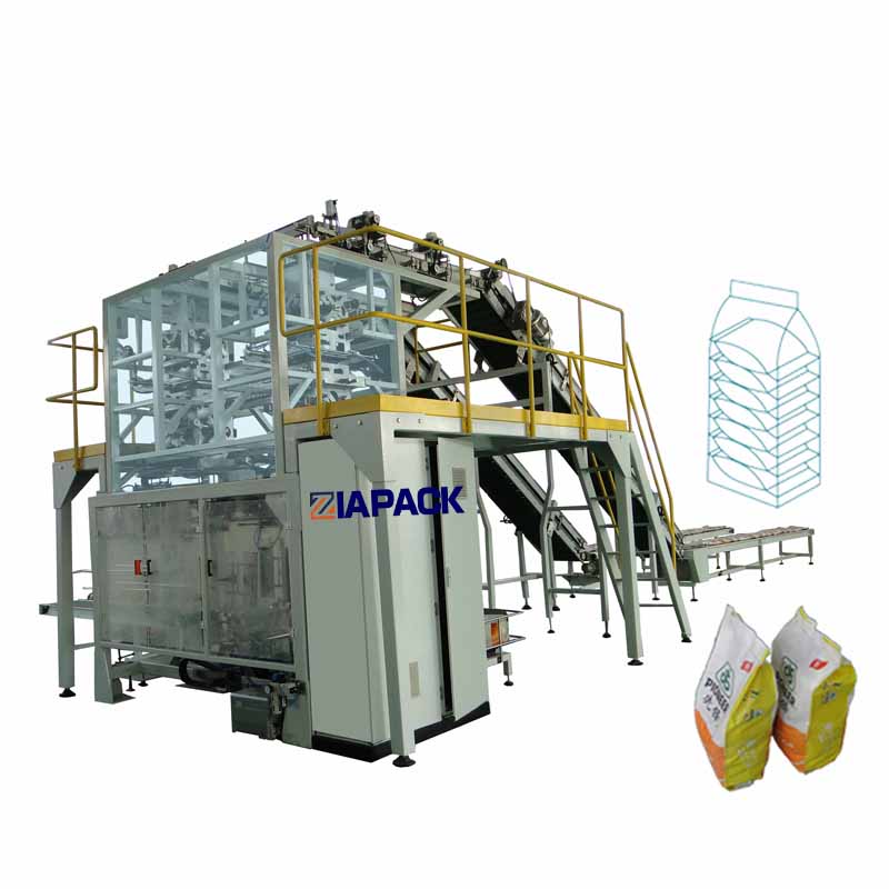 Automatic secondary baler packing production line for seeds - IAPACK
