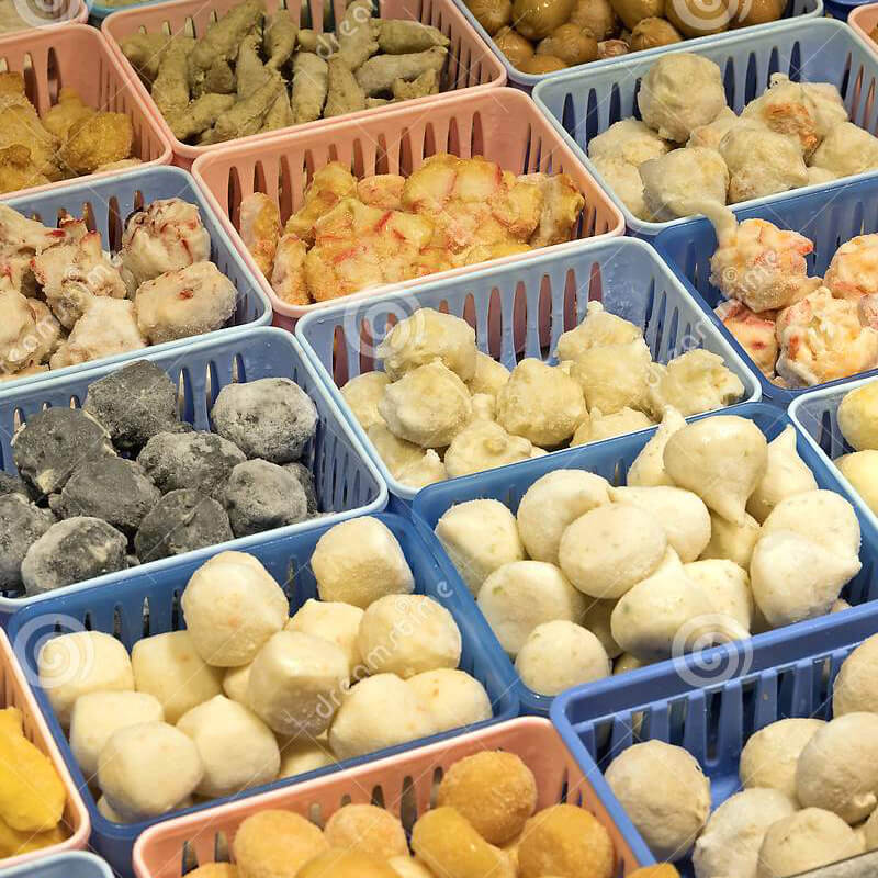 Automatic frozen dumpling weighing packaging sealing machine - IAPACK